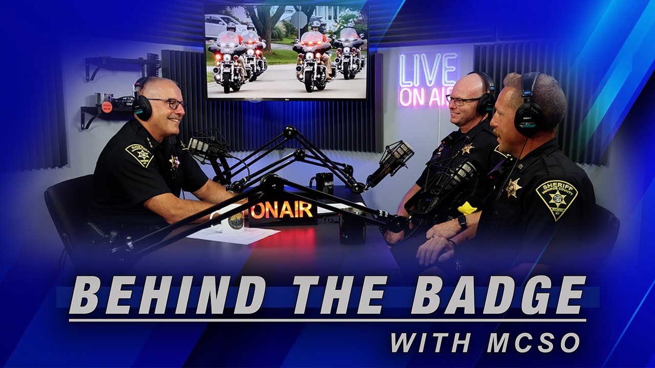 "Behind the Badge with MCSO" Podcast Episode #130 - MCSO Motorcycle ...
