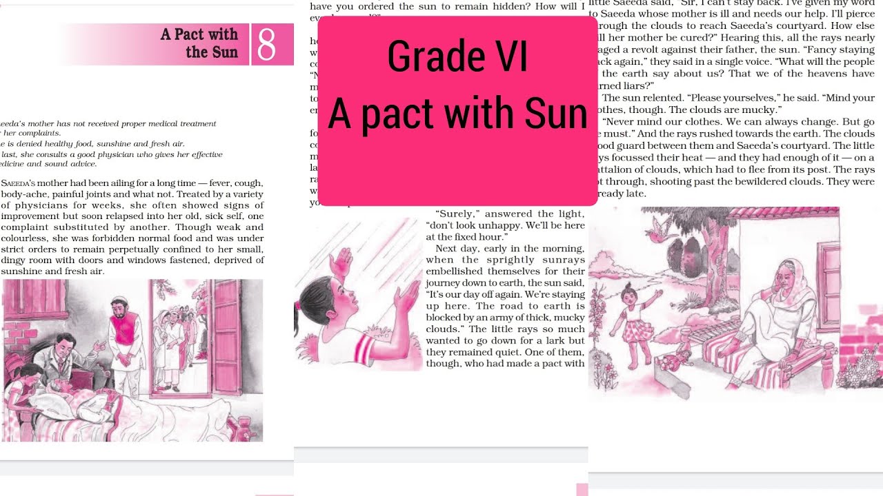 A Pact with Sun / Grade VI/ ENGLISH - YouTube