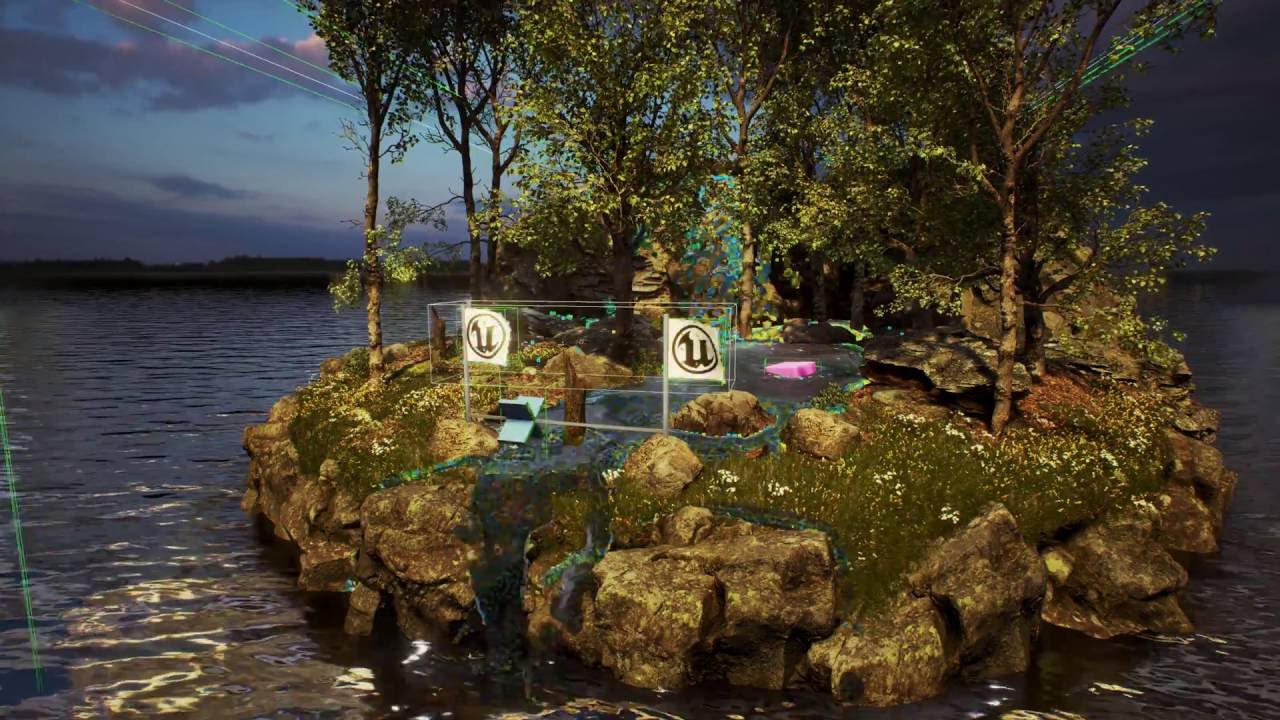 Unreal Engine 4 and NVIDIA FleX - Water Demo [4k 60FPS] - YouTube