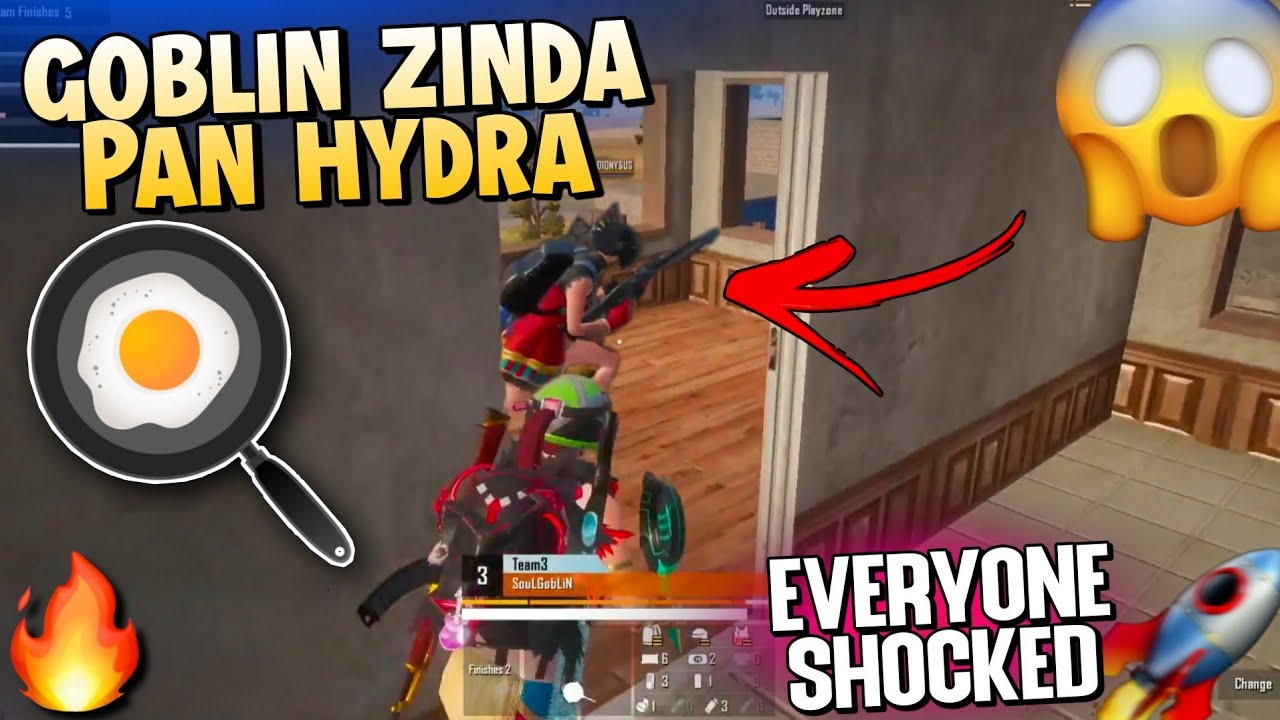 Goblin Zinda Pan Hydra🍳 | Caster Shocked 😲🚀 @BigBrotherEsports_BGMI ...