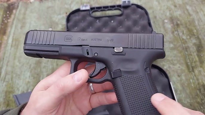 Glock 17 Cromato Glock 17 Gen5 Gáz Riasztó Pisztoly, Coyote, 9mm