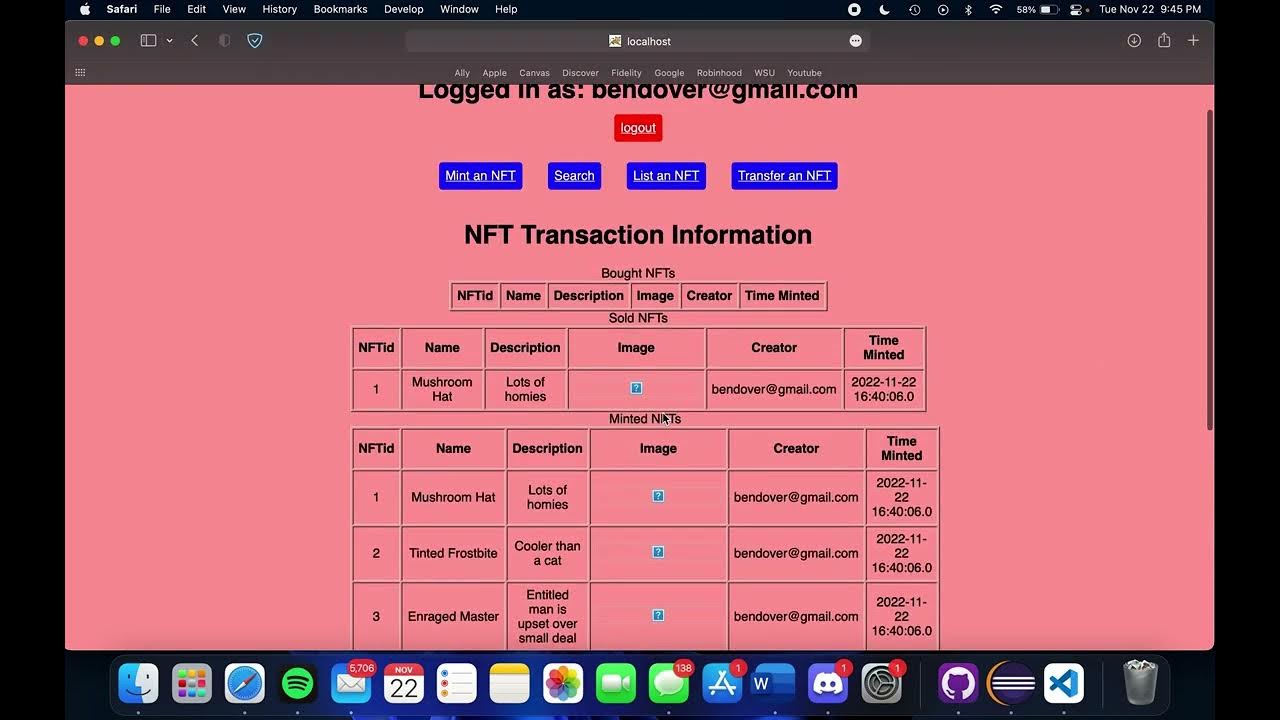 Database 4710 Project part 3 - YouTube