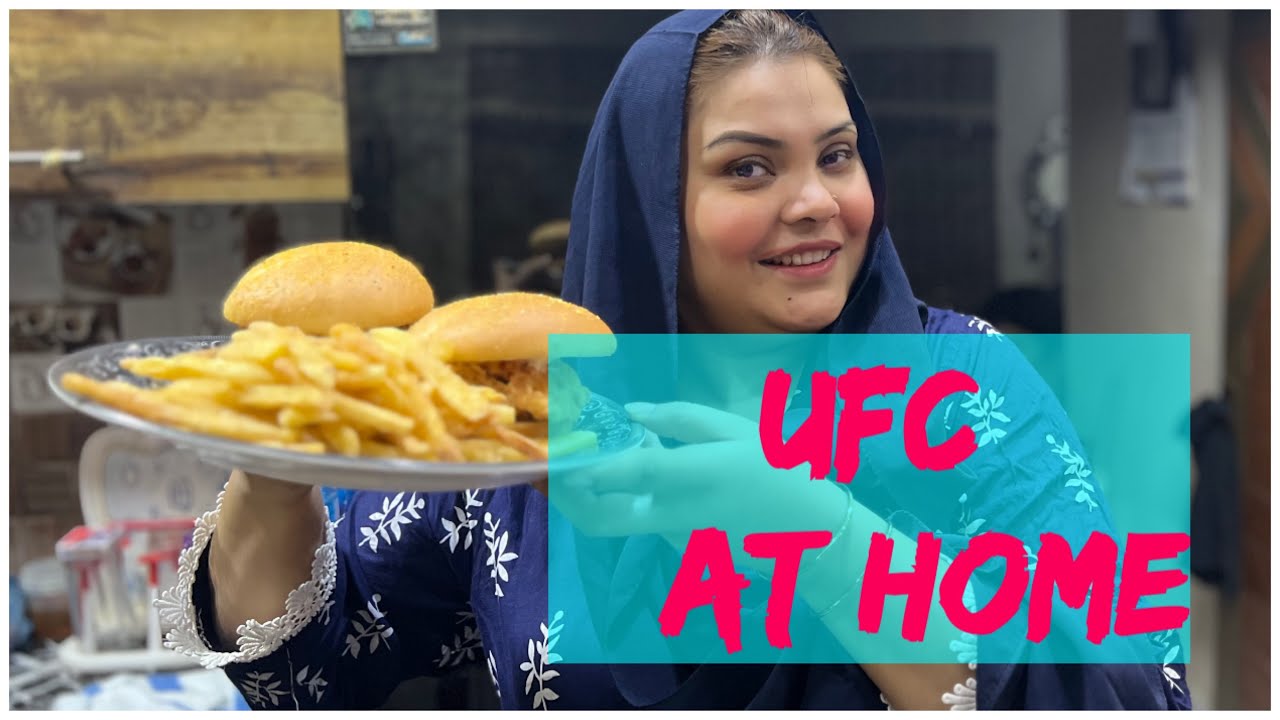 UFC (Umair Fried Chicken)🍗 @aineumair716 @qurratulainumair - YouTube
