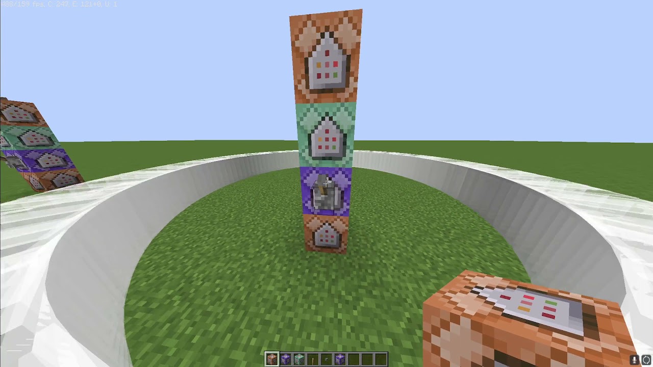 How To Make A Circle In Vanilla Minecraft - YouTube