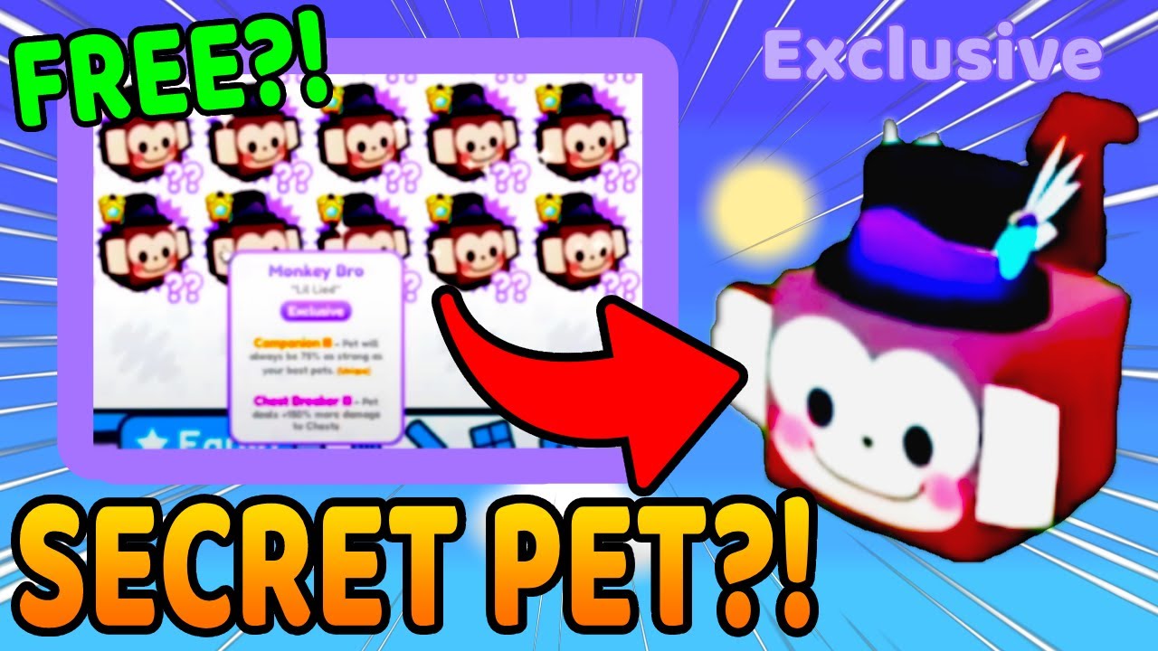 NEW SECRET PET FOR *FREE* IN PET SIMULATOR X! ( 101% CONFIRMED! ) - YouTube