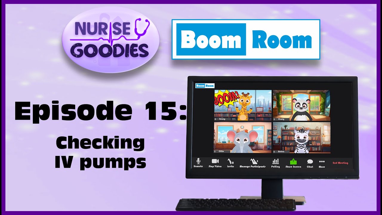 Boom Room episode 15: Checking IV pumps - YouTube