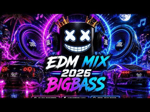 EDM MIX  🔥 BIG BASS BOOSTED | NIGHT DRIVE CAR MUSIC | Ratu Remix