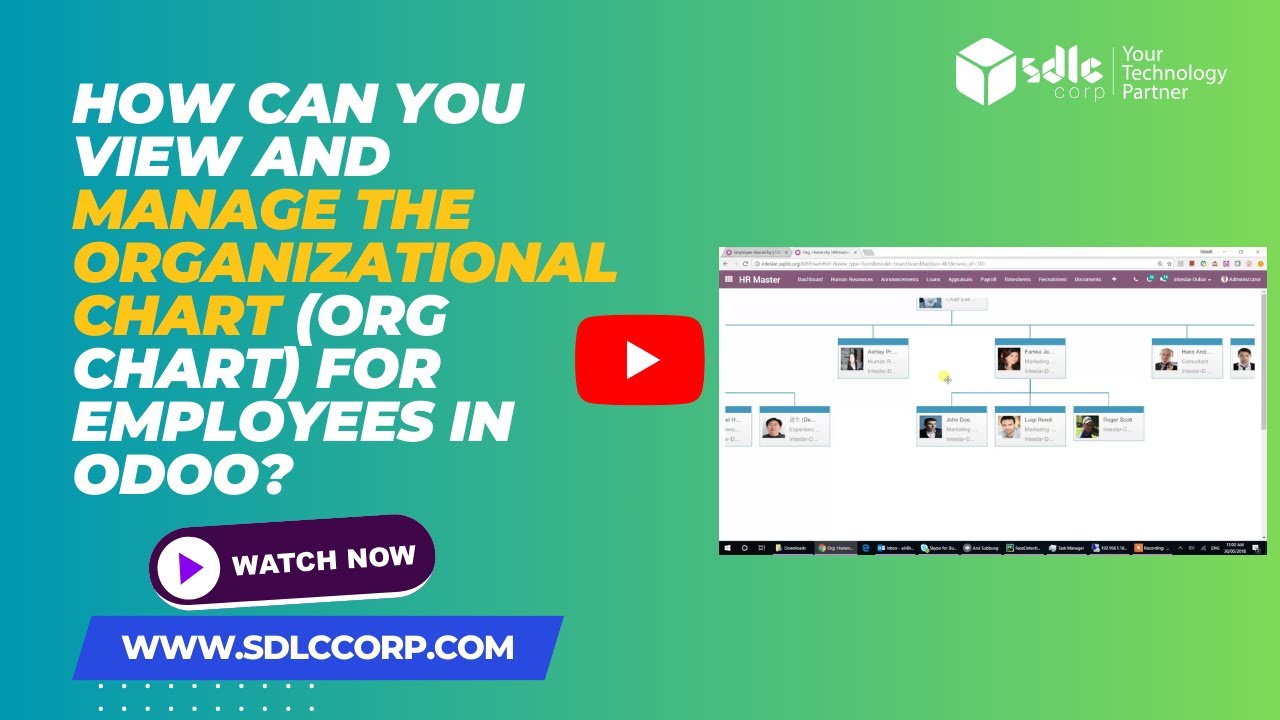 How can you view and manage the Organizational Chart (Org Chart) for ...