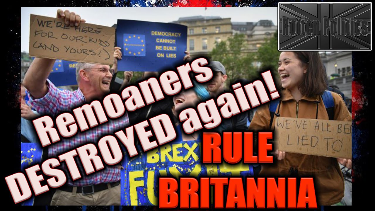 Remoaners proved IDIOTS again by latest economy data - YouTube