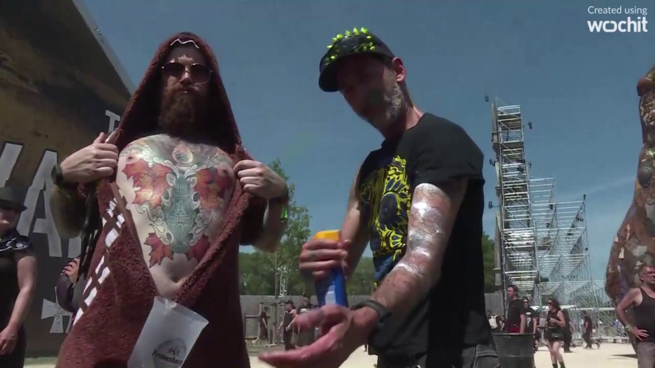 French heavy metal festival Hellfest opens - YouTube