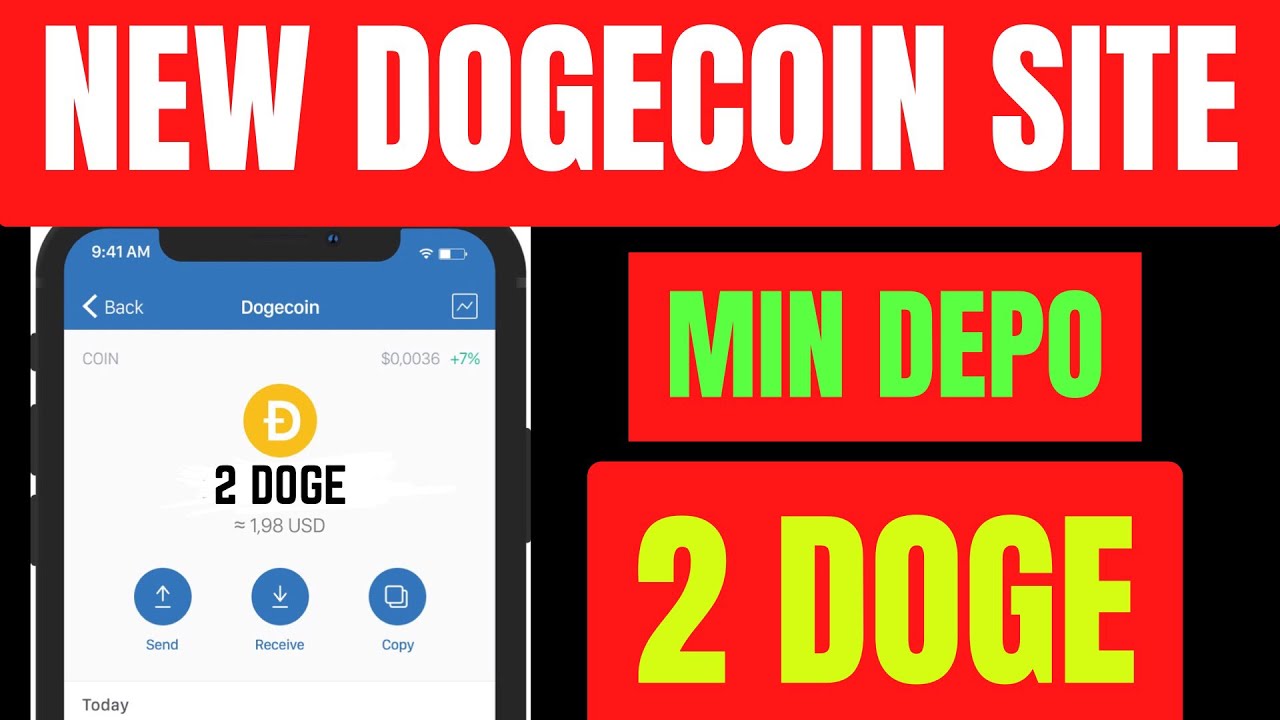 New Dogecoin Mining site 2023 | Mine Dogecoin Everyday | Earn Dogecoin ...