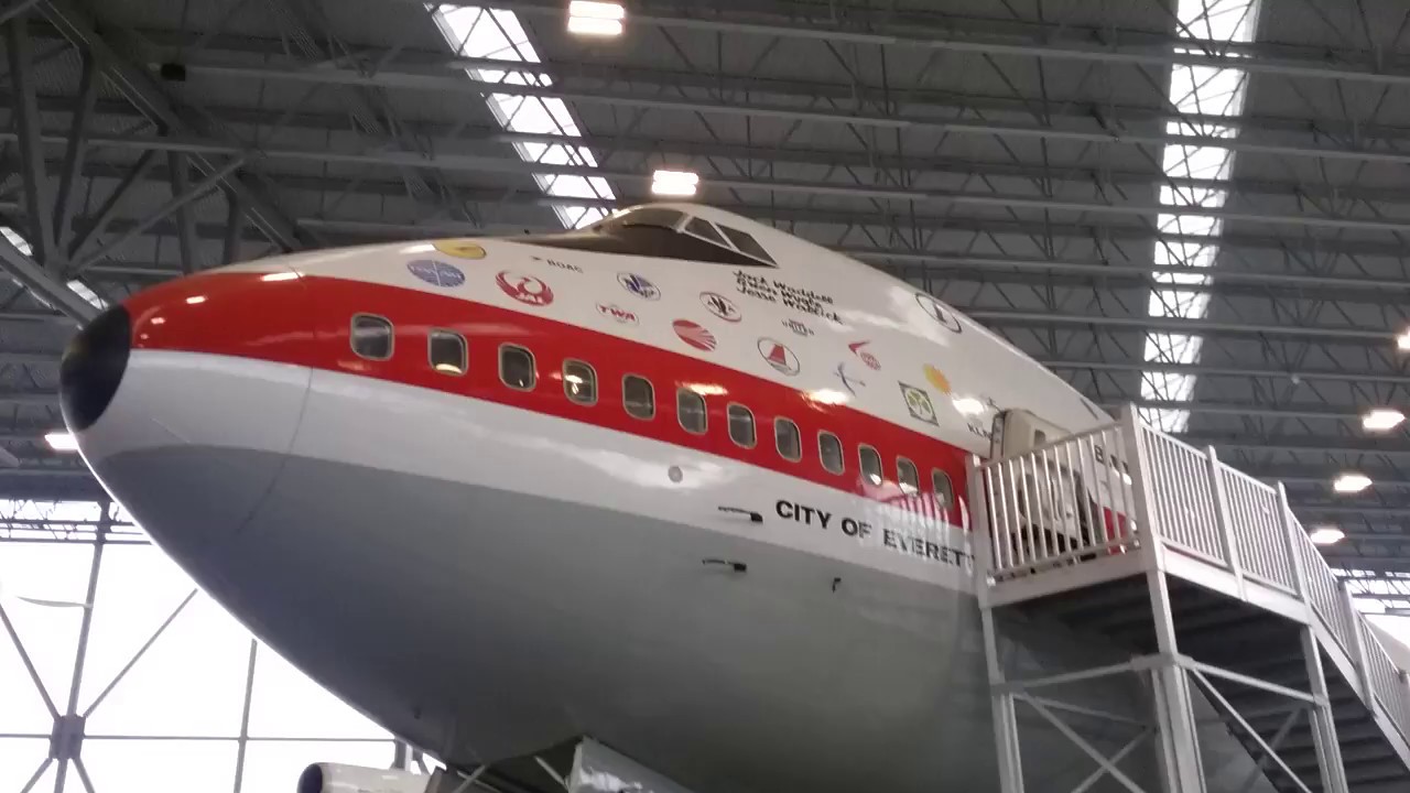 Boeing 747 Test Plane - YouTube