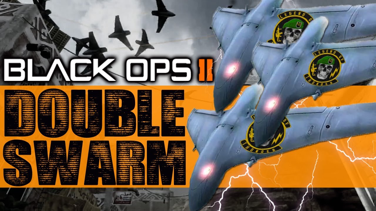 Black Ops 2 - DOUBLE SWARM on Hijacked!!! (Call of Duty: Black Ops 2 ...