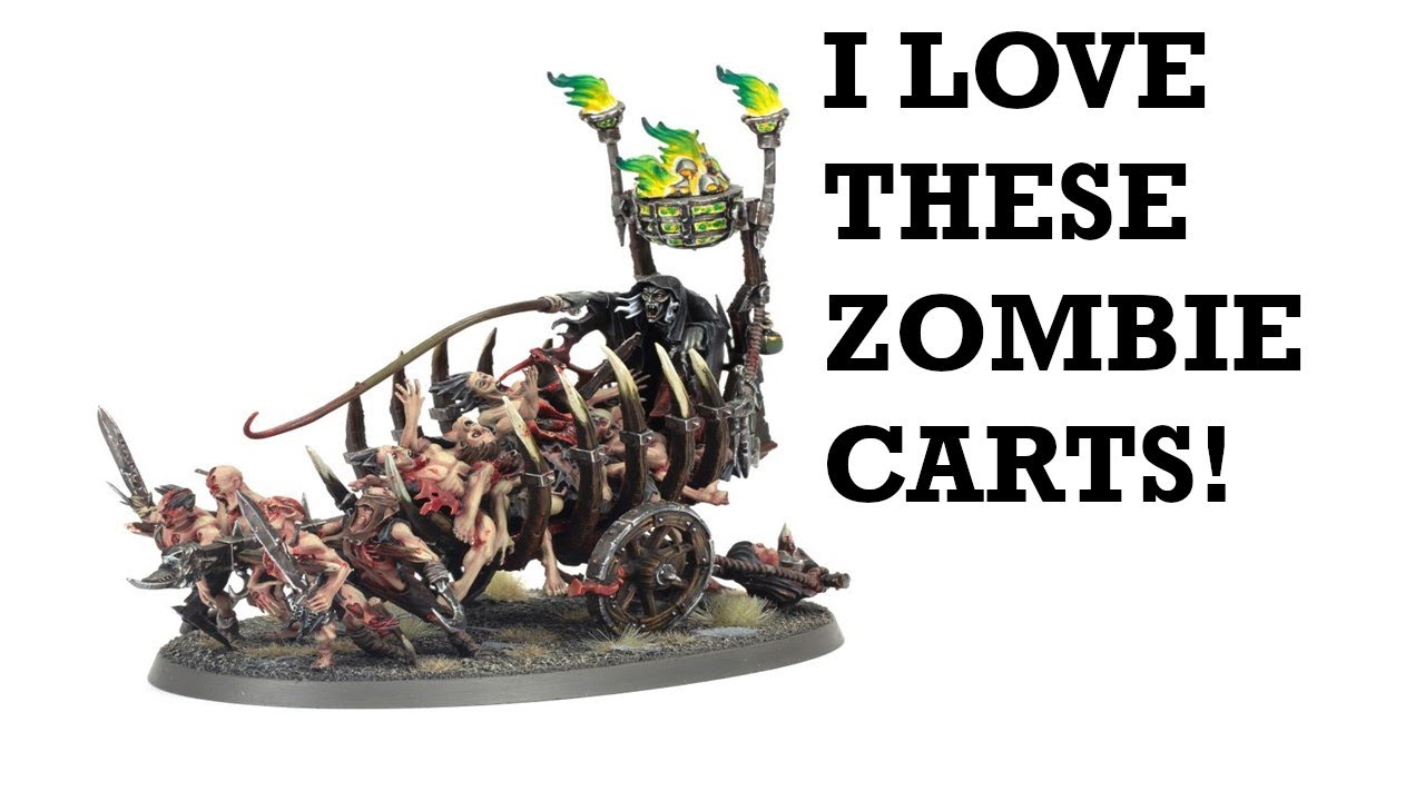 The Soulblight Gravelords Corpse Cart with Balefire Brazier Is Grimdark ...