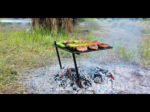 10₺ Basit Kamp ocağı ! $ 2 camping stove construction