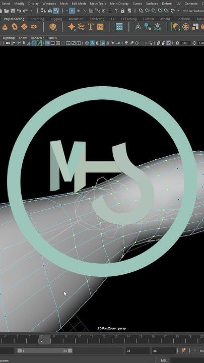 Vertex select except joint | joint빼고 점 선택 component select Autodesk MAYA tips #mayatips #maya강좌 ...