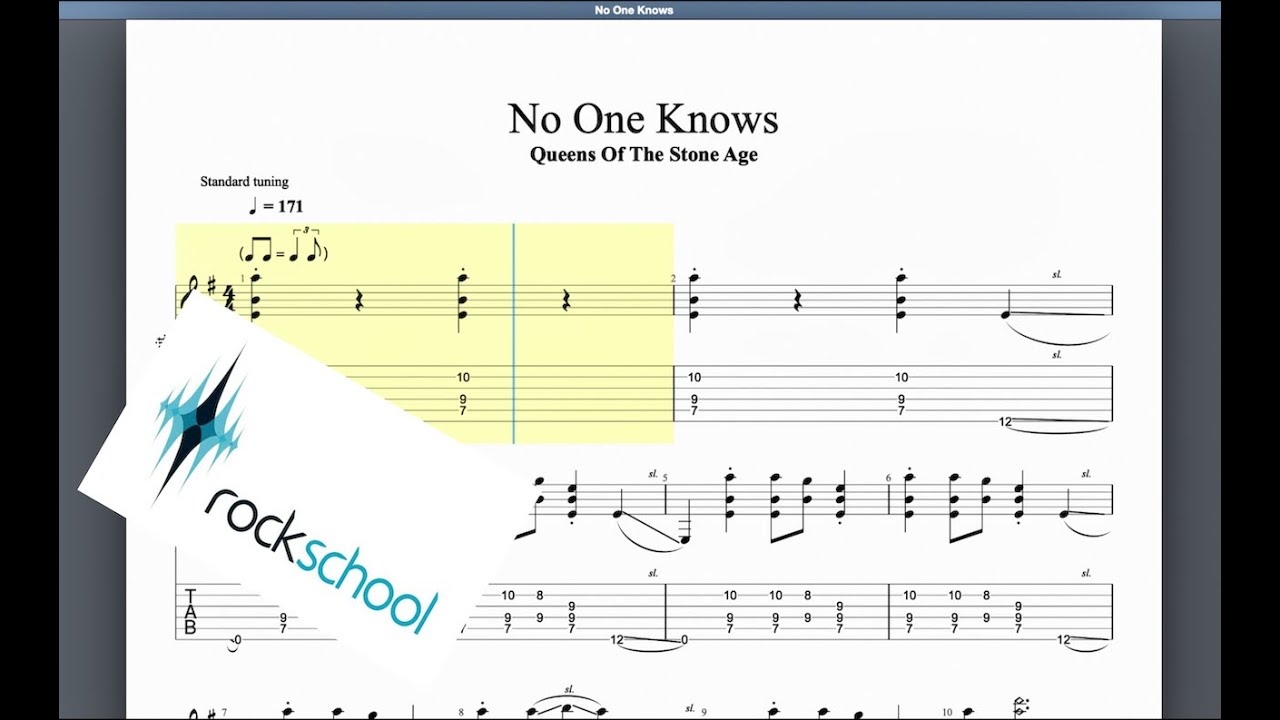 No One Knows Rockschool Classics Grade 6 Guitar YouTube no-one-knows-rockschool-classics-grade-6-guitar-youtube
