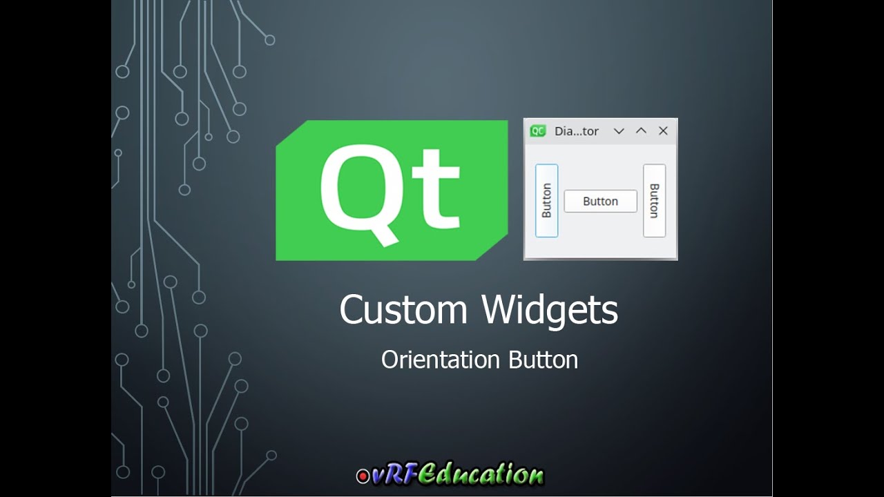 Qt Plugin Tutorial Add Vertical Buttons In Qt Designer With 0753