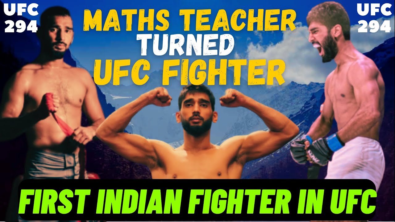 MATHS TEACHER Turned MMA FIGHTER | ANSHUL JUBLI Makes His DEBUT at UFC ...