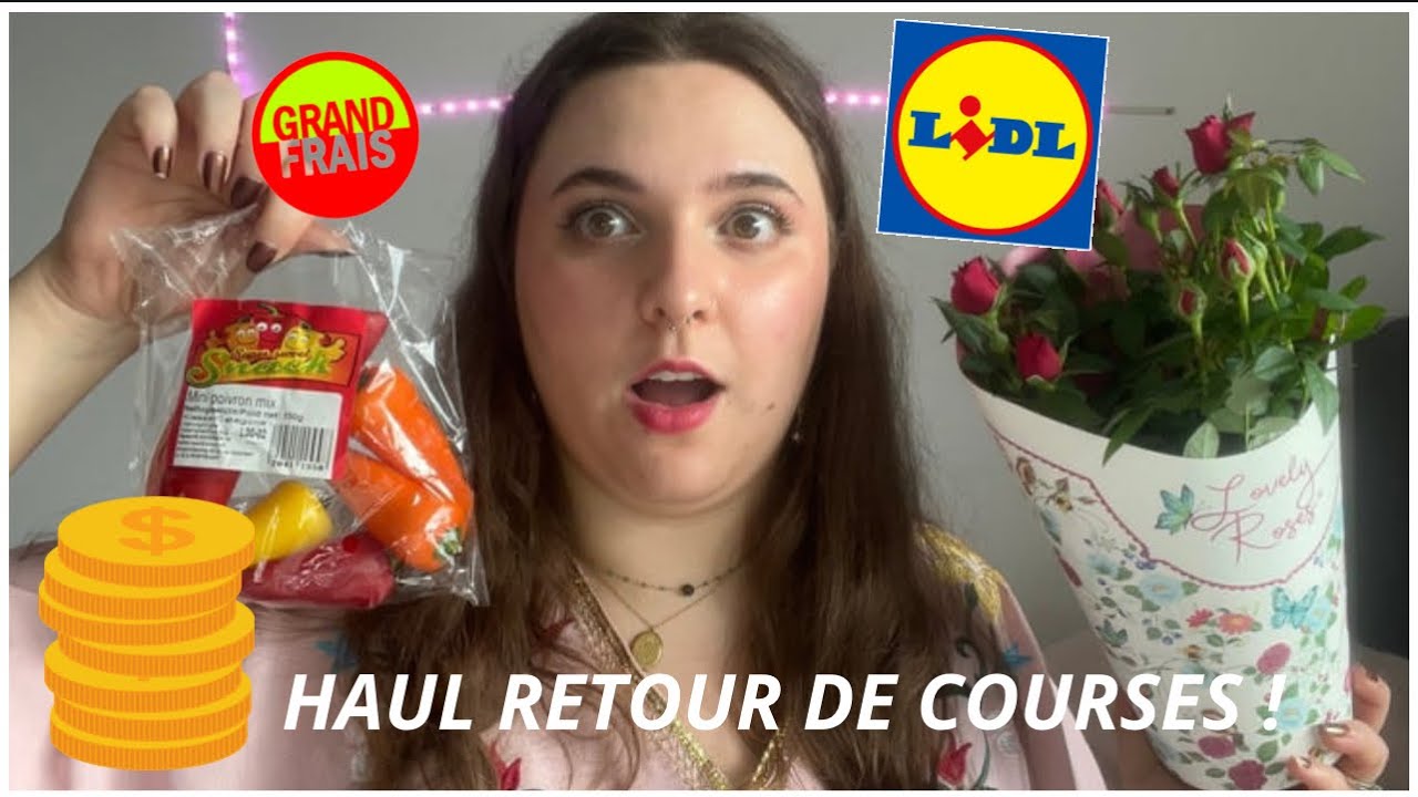 Haul • Retour De Courses Lidl Et Grand Frais 🥕🍁🛒 Youtube
