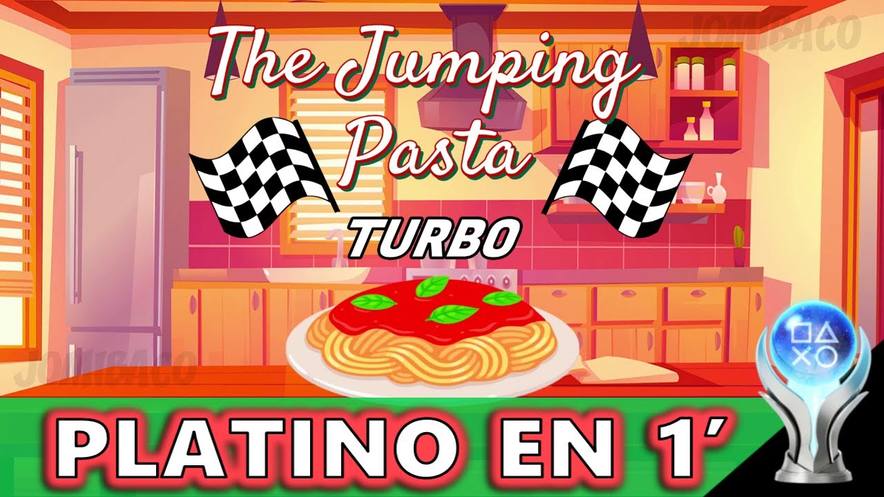 The Jumping Pasta + Turbo Guía Platino en 1 Minuto en Español Trophy ...