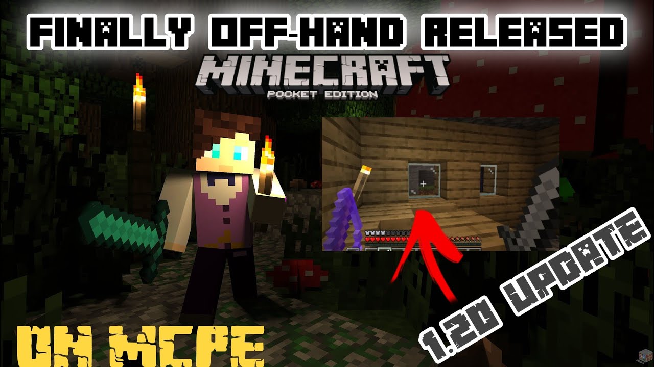 🔥 Minecraft PE Off-Hand Mod: The Ultimate Game Changer 🔥 - YouTube