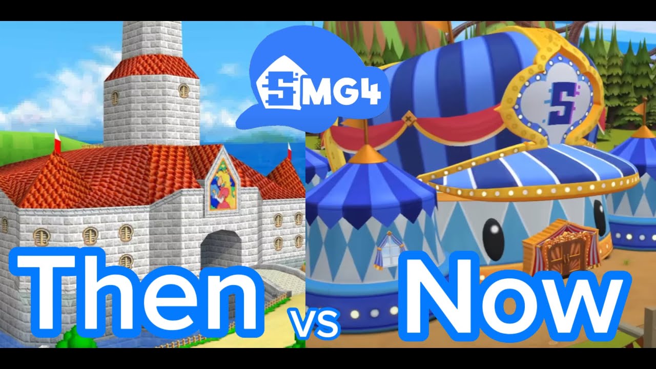 SMG4 Castle Then VS Now - Why Not - @SMG4 Edit - #4k - #60fps - YouTube