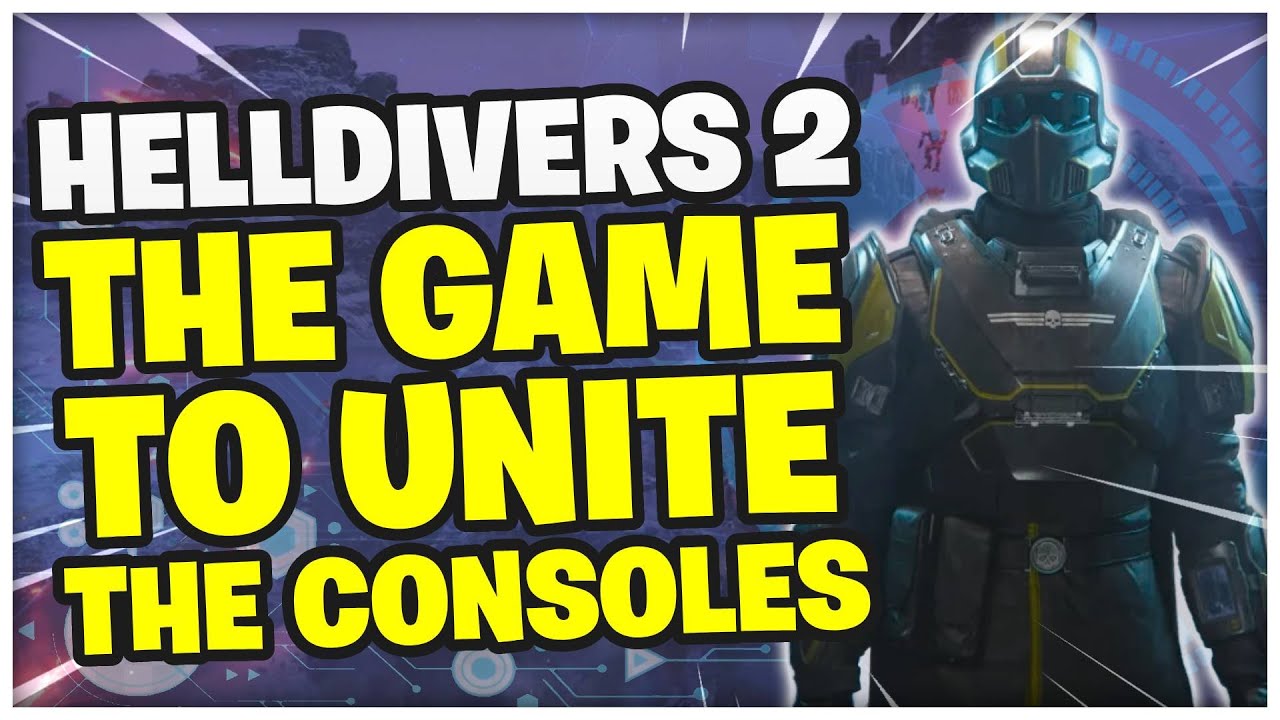 COULD HELLDIVERS 2 END THE CONSOLE WAR?!?! (A Discussion) - YouTube