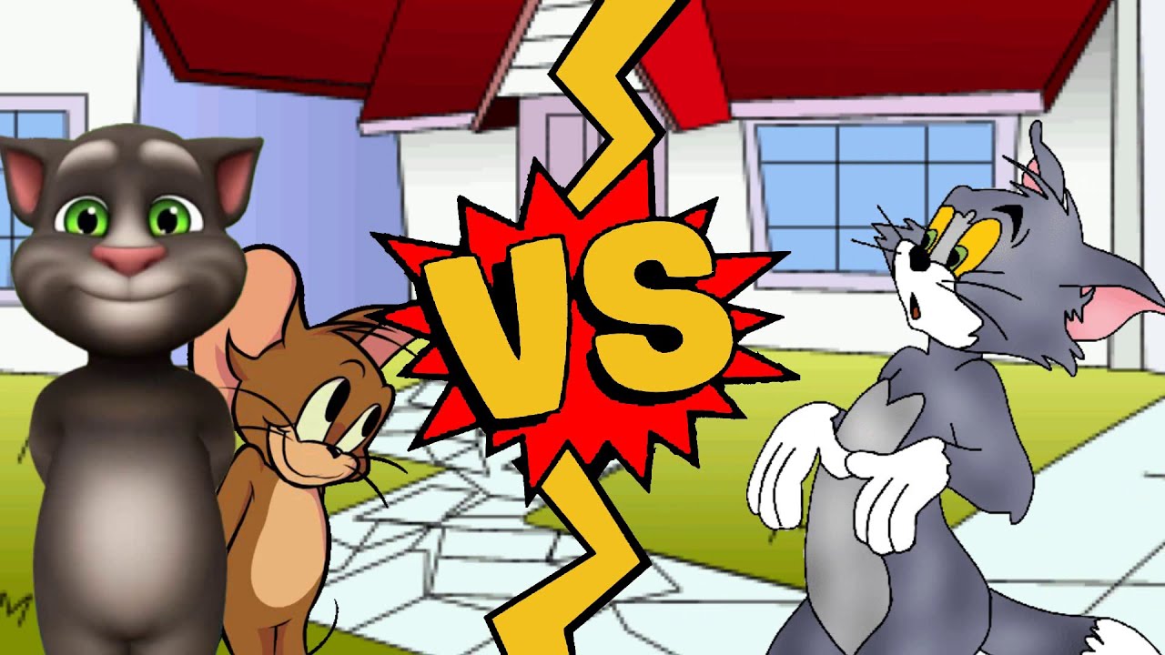 M.U.G.E.N Battles | Talking Tom/Jerry vs Tom the Cat - YouTube