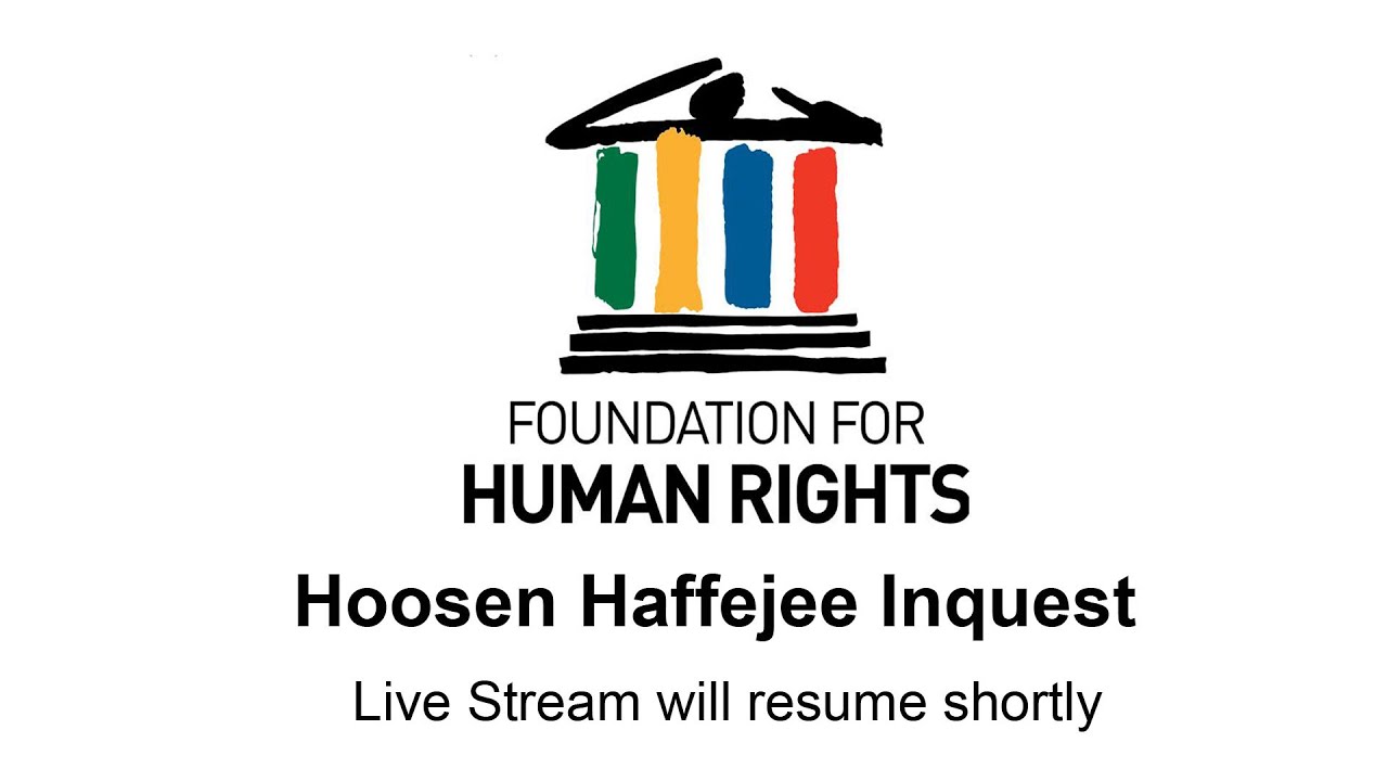 Hoosen Haffejee Inquest Tuesday 14 September 2021 - Morning session ...