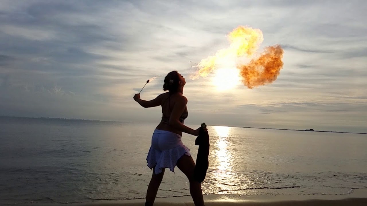 Amanda Mandalay Fire-breathing at Gratitude Migration 2017 - YouTube
