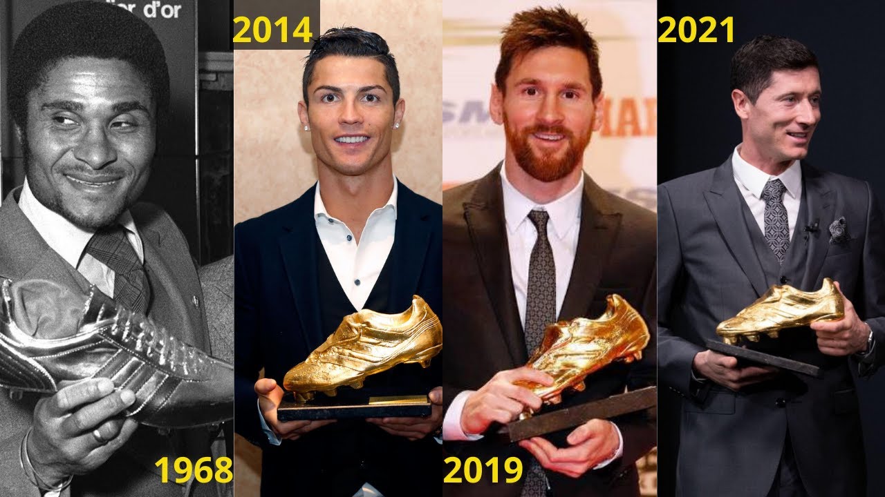 Every European Golden Shoe Winner From 1968-2021 - YouTube