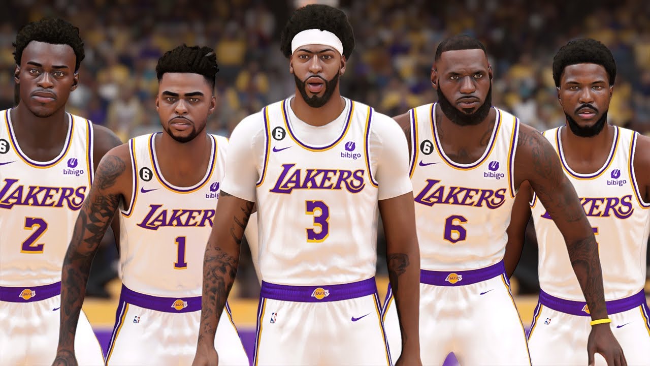 I Gave The Current Lakers A Full Season Together! - YouTube