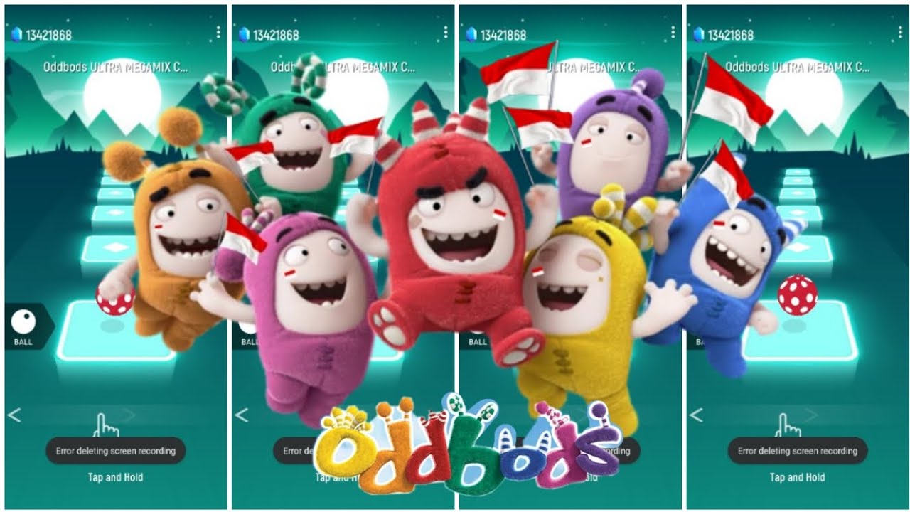 Oddbods Family : Pogo Run vs Fuse Run vs Newt Run vs Bubbles Run ...