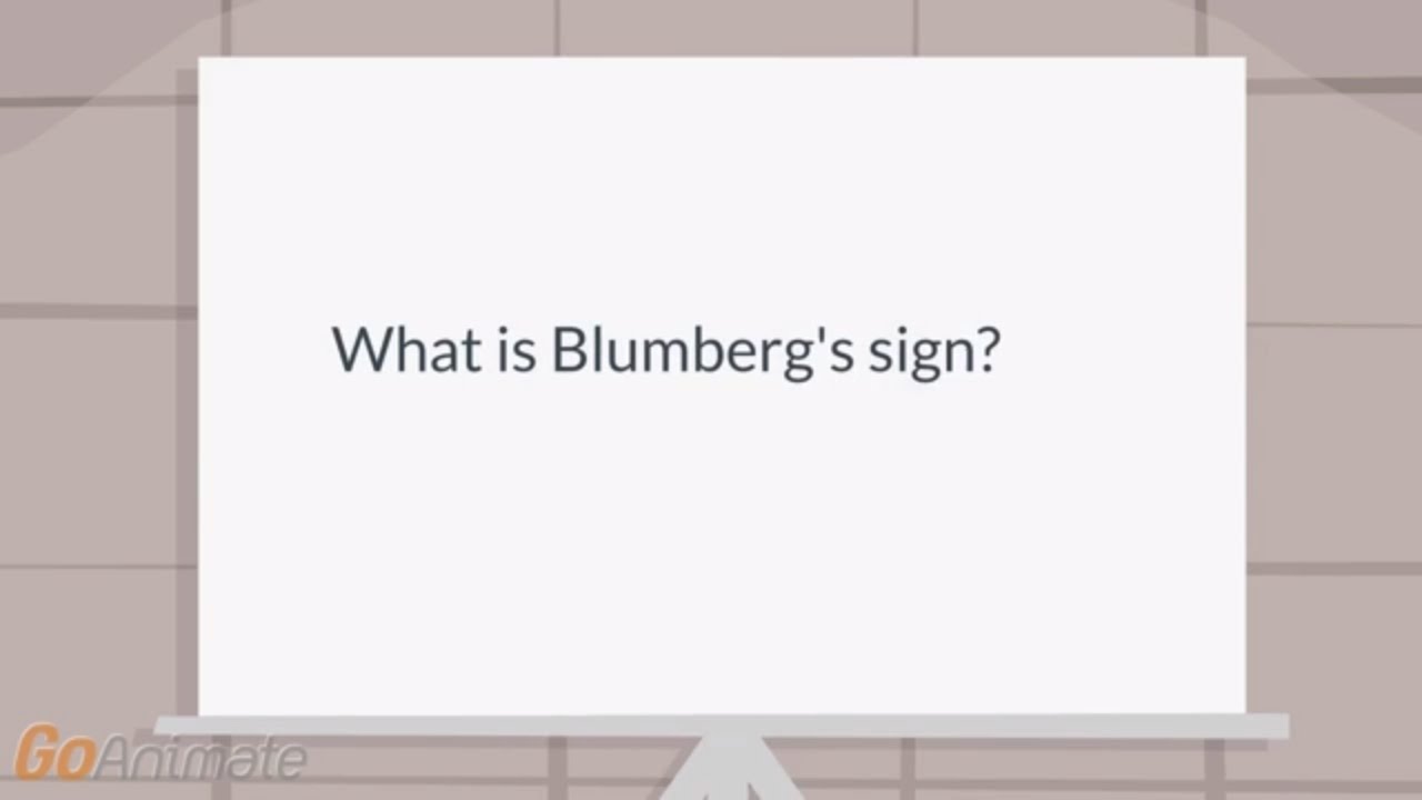 What is Blumberg's sign? - YouTube