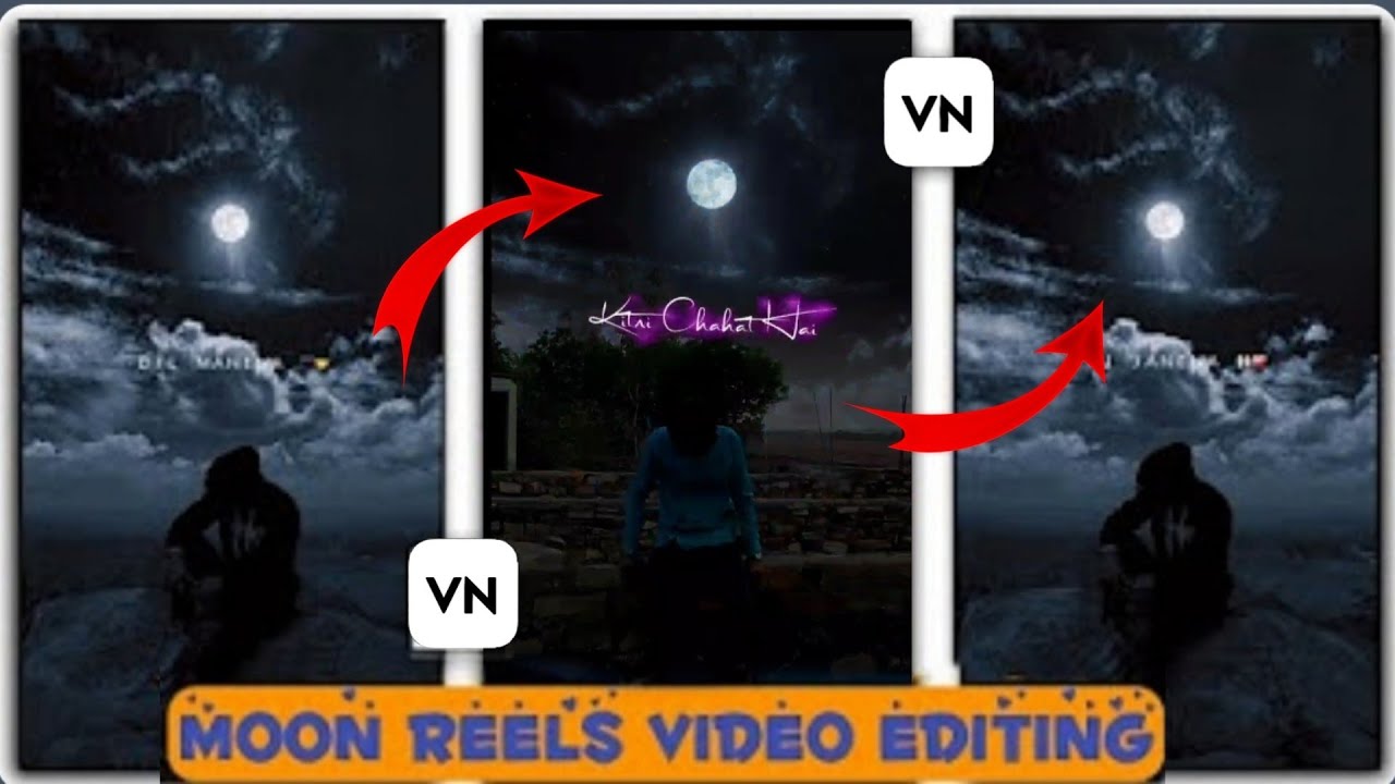 Kitni Chahat Hai Dil Mein Tu Jaane Na Reels Editing | Moon Reels Video ...