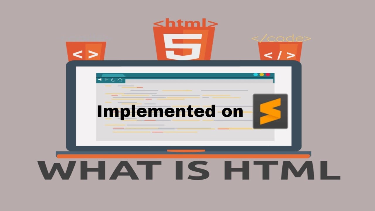 Introduction To Html And Implement Basic Tags On Sublimetext3 Lecture 2 How To Do This Youtube