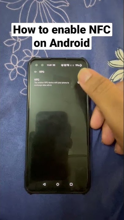 How to enable NFC on android mobile #shorts #android #androidtricks # ...