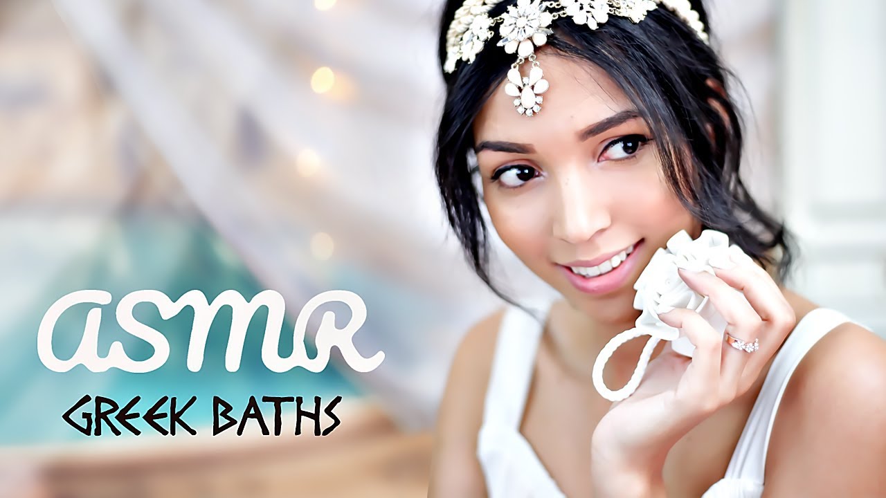 ASMR ⛲ Greek Baths • (Water, tapping ...) First video - YouTube