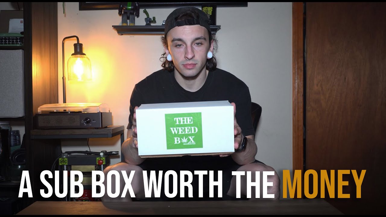 The Best Subscription Box So Far - The Weed Box TWB - YouTube