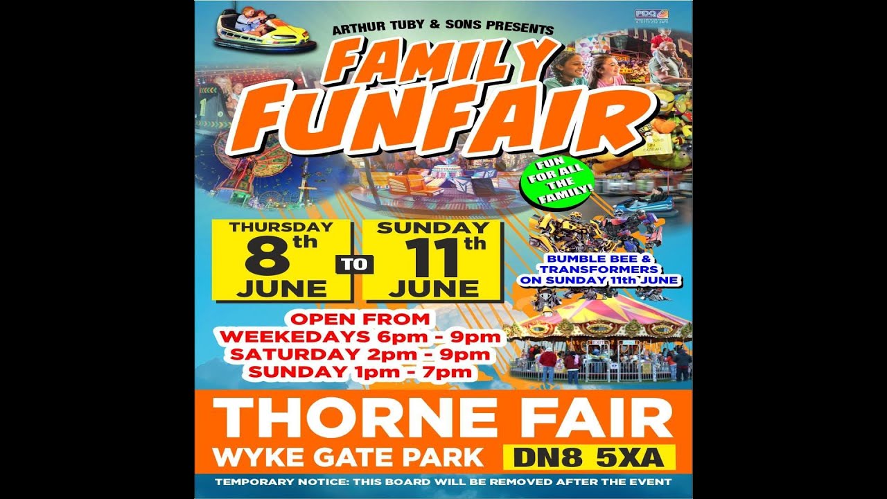 Thorne Fun Fair Vlog - 8/6/2023 - Tuckers Waltzer/Avengers Miami ...