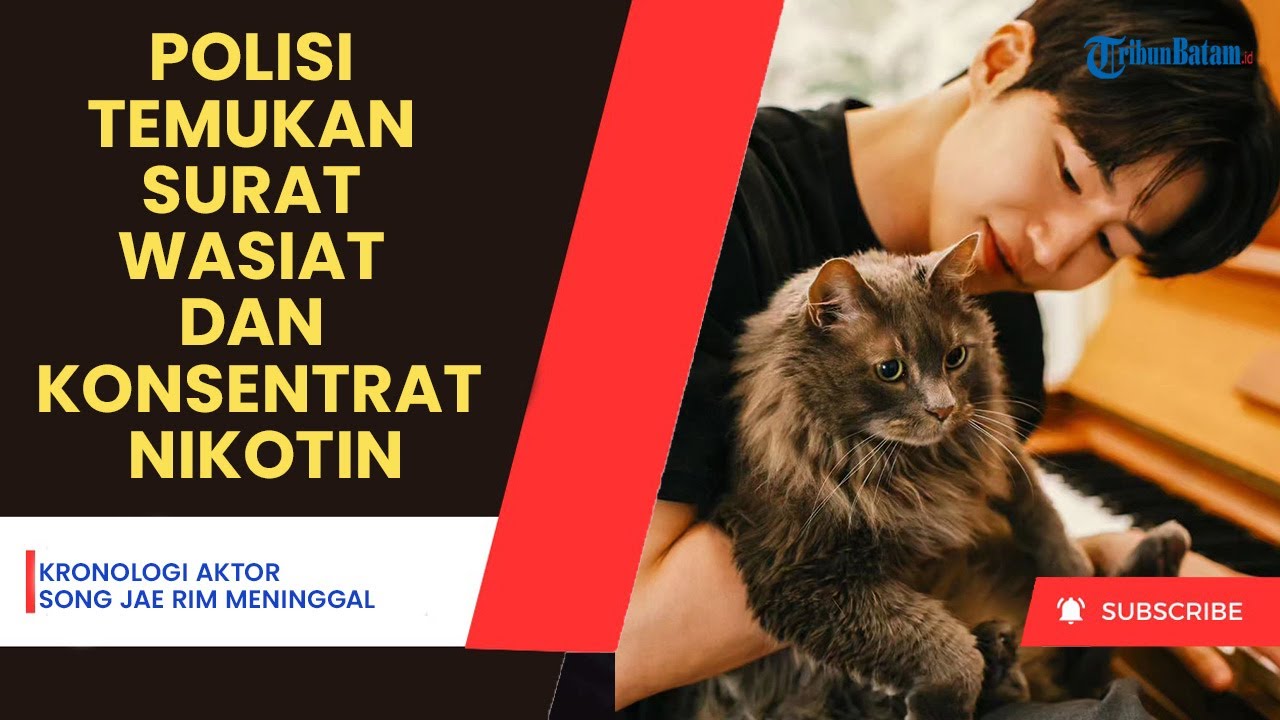 Kronologi Aktor Song Jae Rim Meninggal, Polisi Temukan Surat Wasiat dan ...
