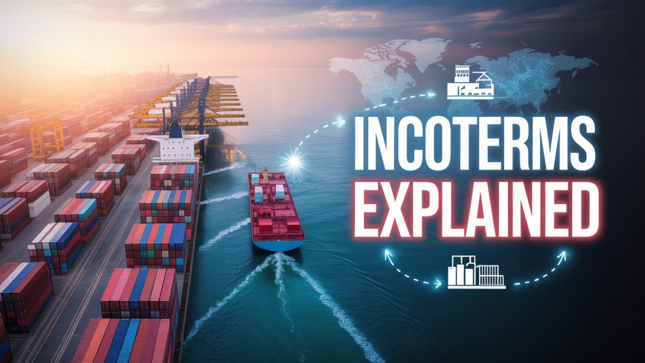 Basic Incoterms for Beginners – EXW, FOB, CFR, CIF, DAP, DDP Explained ...