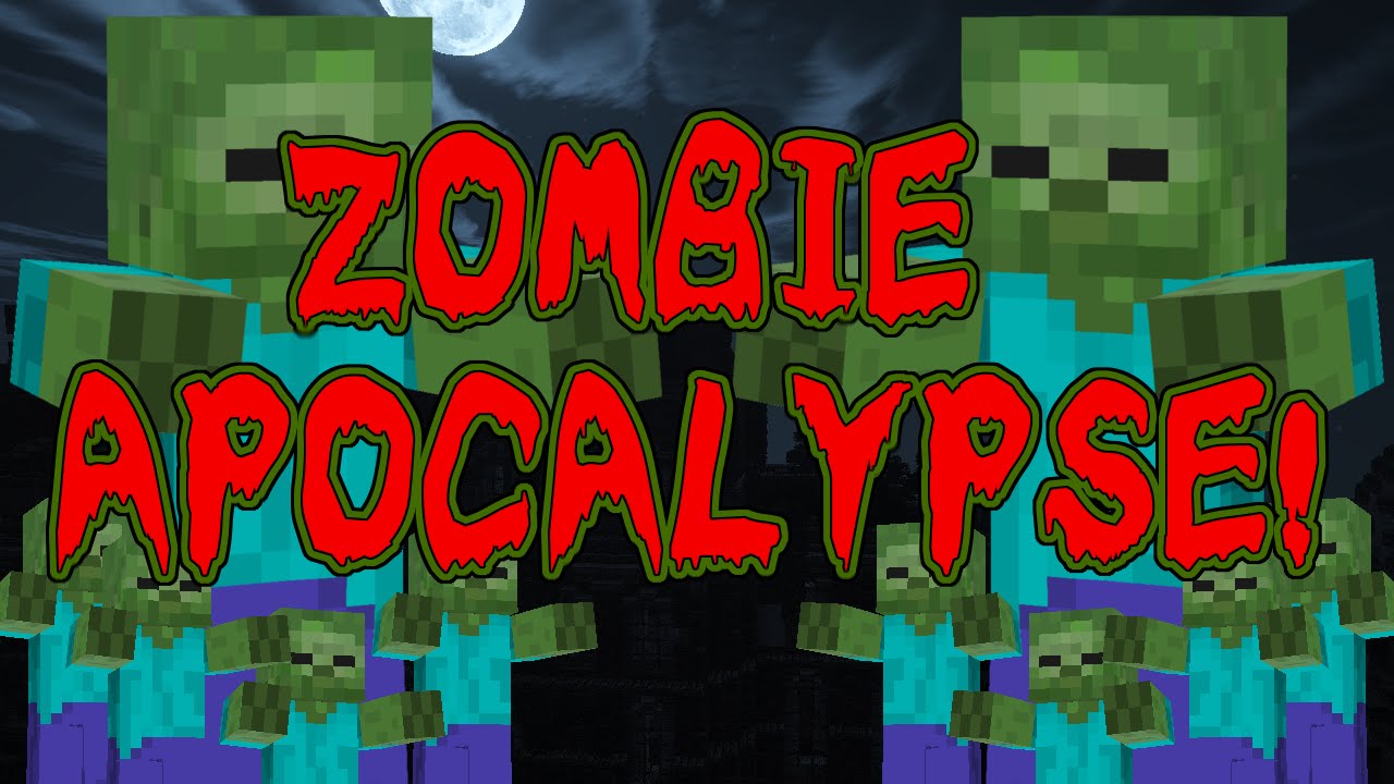 ZOMBIE APOCALYPSE │Pt 1│Custom Map │ MINECRAFT - YouTube