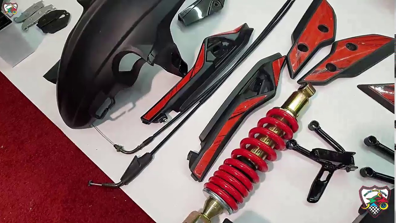 FUEGO TEKKEN 250CC COMPLETE ORIGINAL PARTS - YouTube