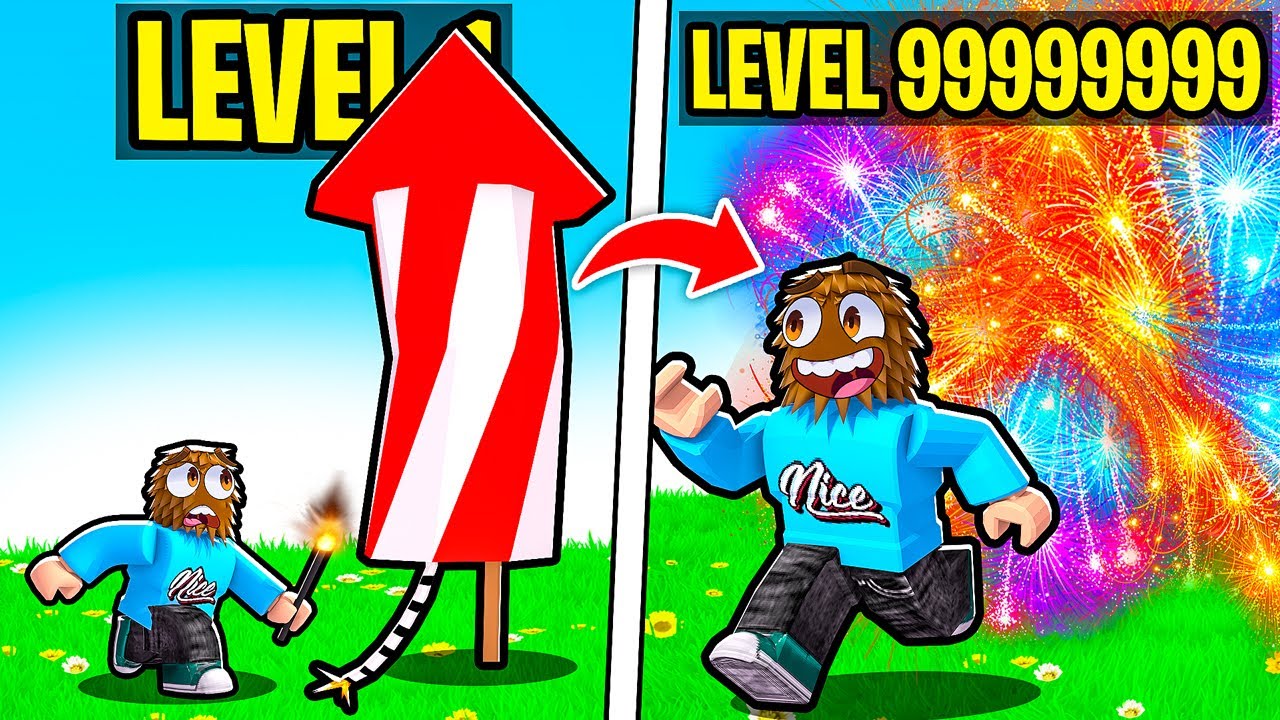 Creating The BIGGEST Fireworks In Roblox - YouTube