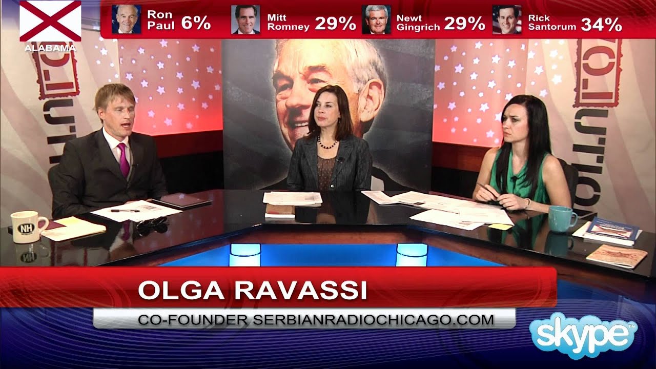 OLGA RAVASSI discusses RON PAUL from a Serbian Perspective - YouTube