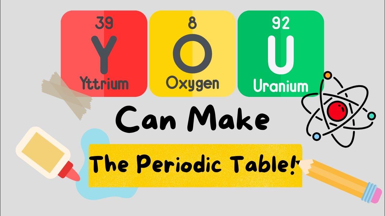 How to Teach The Periodic Table and Make a Giant Table. - YouTube