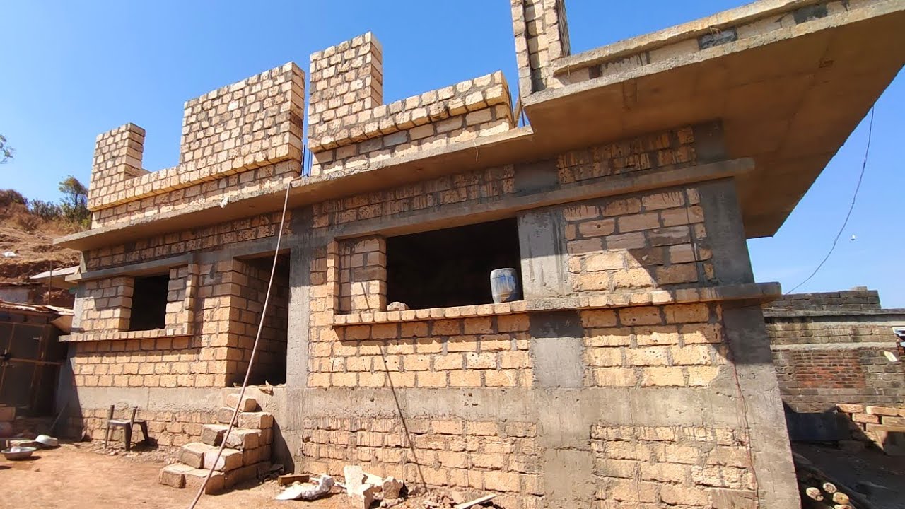 Lintel Technology_Excellent wall work withHouse lintel level Stone work ...
