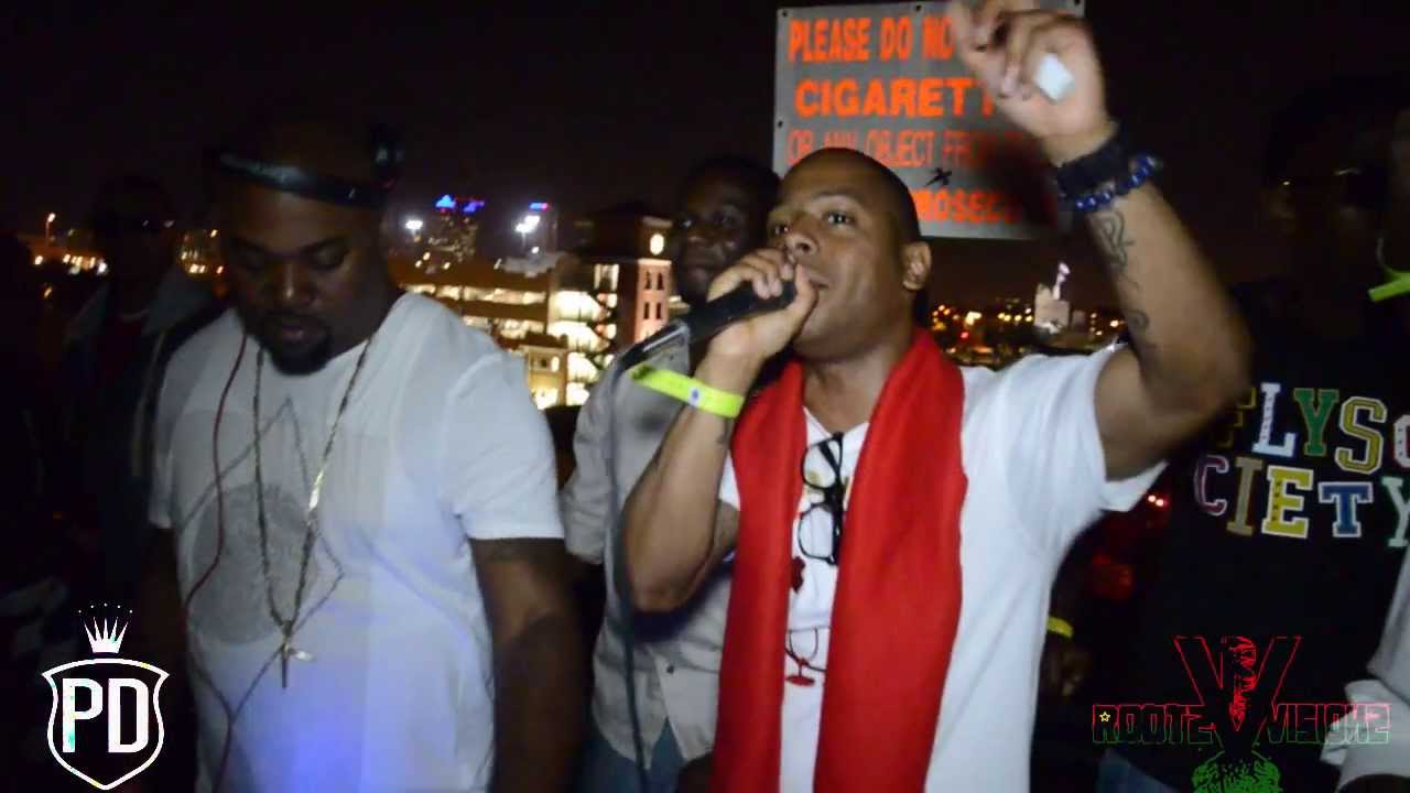 DYLAN DILI ROOF TOP PARTY w/ POISON DART SOUND Pt (1of3) At CLUB PRANA ...